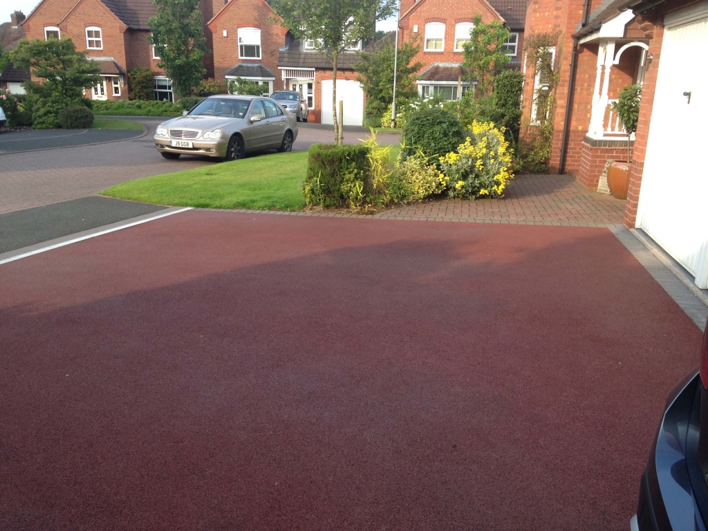 Red Tarmac - SuttonColdfield Driveways